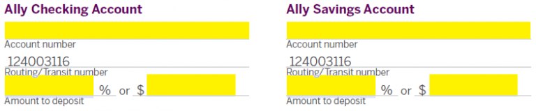 Free Ally Bank Direct Deposit Authorization Form - PDF