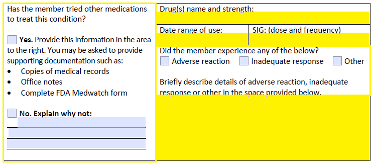 Free Amerigroup Prior Prescription (Rx) Authorization Form - PDF