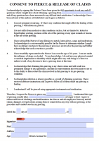Free Body Piercing Consent Form – For Adults and Minors - PDF - Word