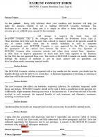 Free Botox Patient Authorization Consent Form - PDF