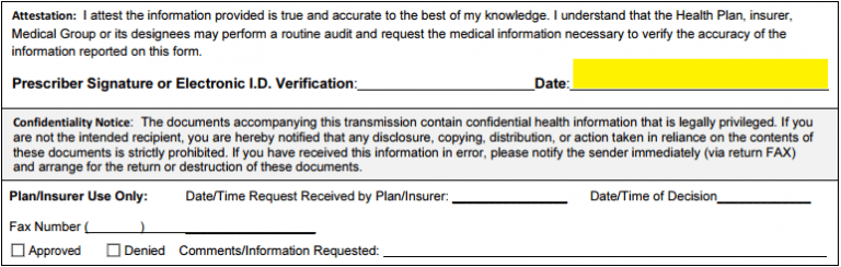 Free AETNA Prior Prescription (Rx) Authorization Form - PDF