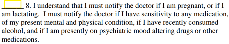 Free Conscious Sedation Consent Form - PDF