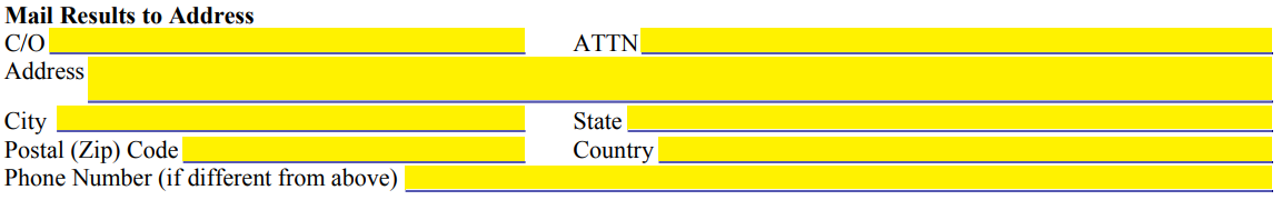Free FBI Background Check Authorization – Form I-783 and FD-258 - PDF