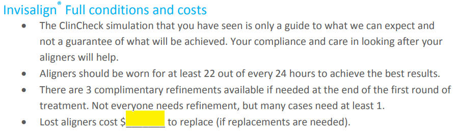 Free Invisalign Consent Form - PDF