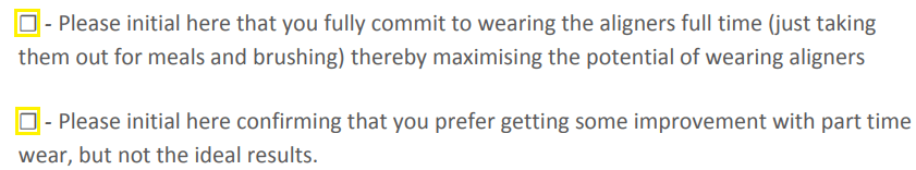 Free Invisalign Consent Form - PDF