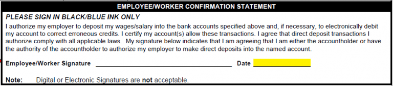 Free Paychex Direct Deposit Authorization Form - PDF