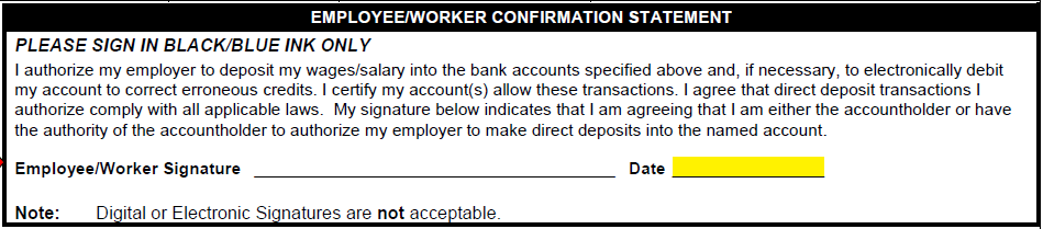 Free Paychex Direct Deposit Authorization Form - PDF