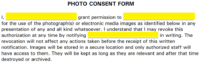 Free Photo Consent Form - PDF
