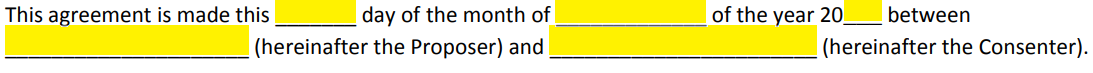 Free Sexual Consent Form - PDF