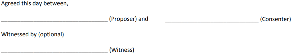 Free Sexual Consent Form - PDF