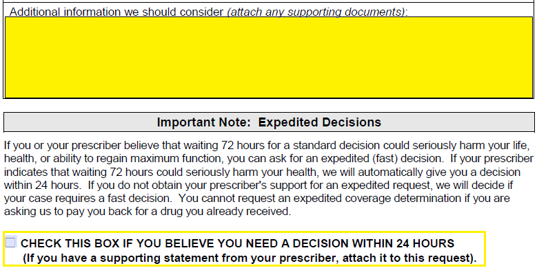 Free SilverScript Prior Prescription (Rx) Authorization Form - PDF