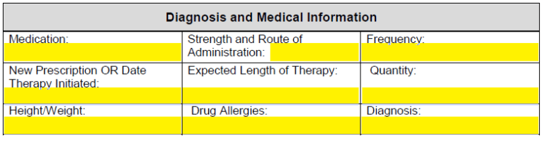 Free SilverScript Prior Prescription (Rx) Authorization Form - PDF