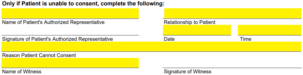 Free Surgery Consent Form - PDF
