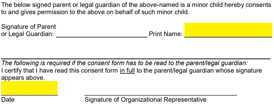 Free Video Consent Form - PDF
