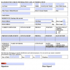 Free FBI Background Check Authorization – Form I-783 and FD-258 - PDF